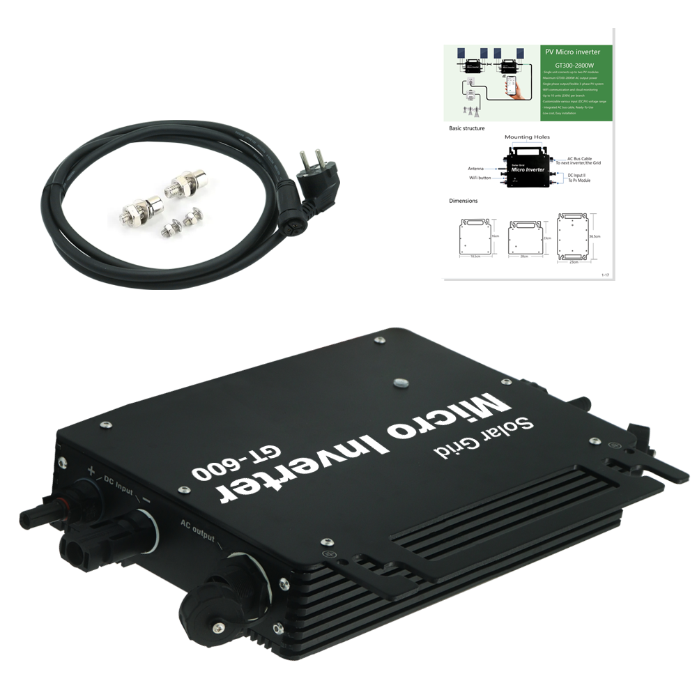 600W Grid Tie Inverter – ECGSOLAX