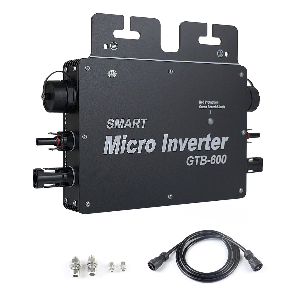 600W AC 220V On-Grid Micro Solar Inverter Single Phase – ECGSOLAX